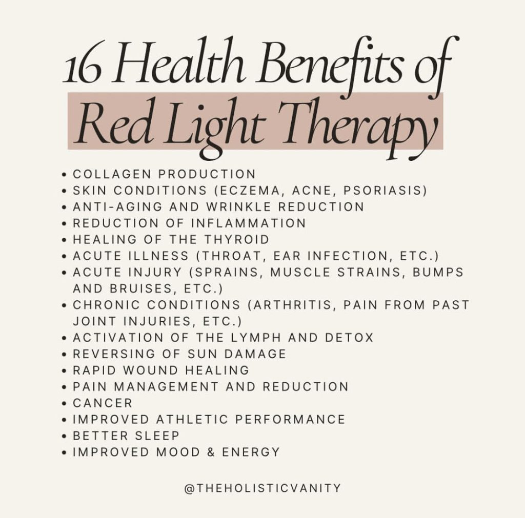 The Best Red Light Therapy Device in Canada - The Holistic Vanity