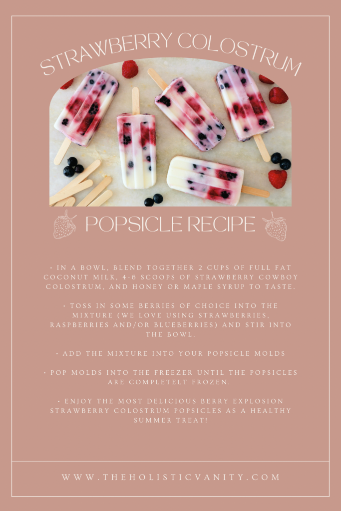 Cowboy Colostrum Strawberry: Delicious Recipes + Discount Code - The ...